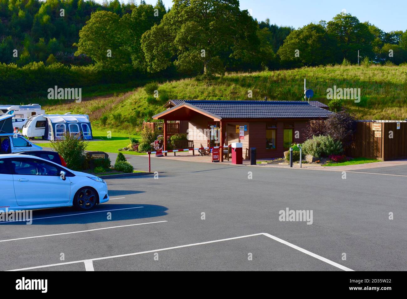 Serviced caravan park hi-res stock photography and images - Alamy