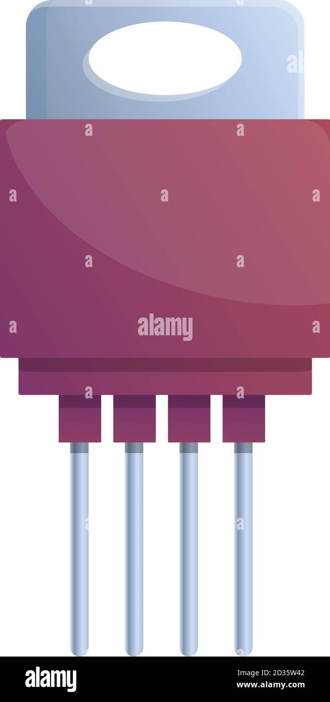 Energy capacitor icon. Cartoon of energy capacitor vector icon for web ...