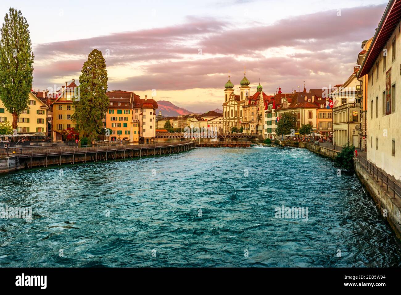 Downtown lucerne switzerland hi-res stock photography and images - Alamy