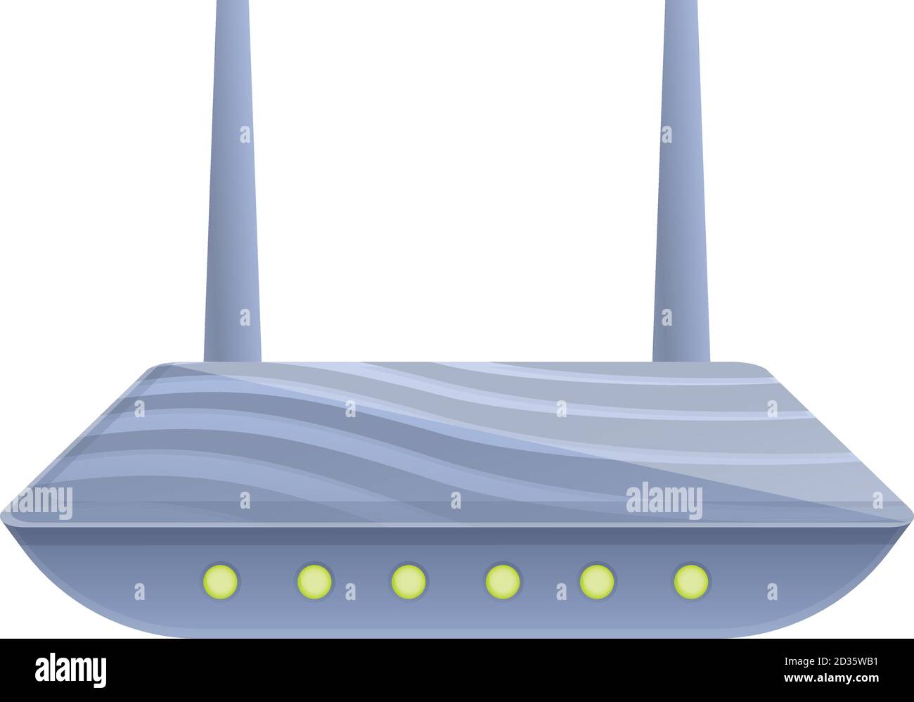 Wifi internet modem icon. Cartoon of wifi internet modem vector icon ...