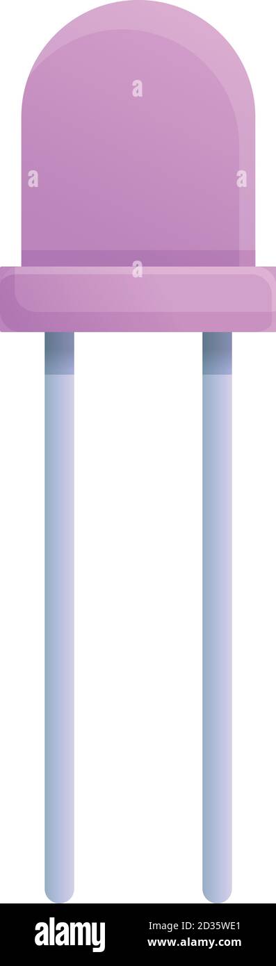 Part capacitor icon. Cartoon of part capacitor vector icon for web ...