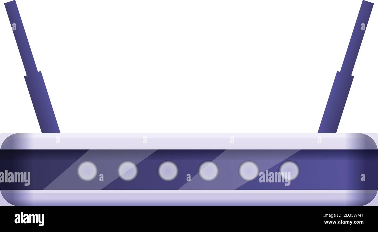 Wifi modem web icon. Cartoon of wifi modem web vector icon for web ...