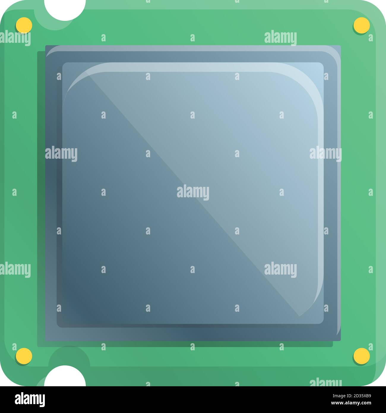 Artificial Processor Icon Cartoon Of Artificial Processor Vector Icon For Web Design Isolated