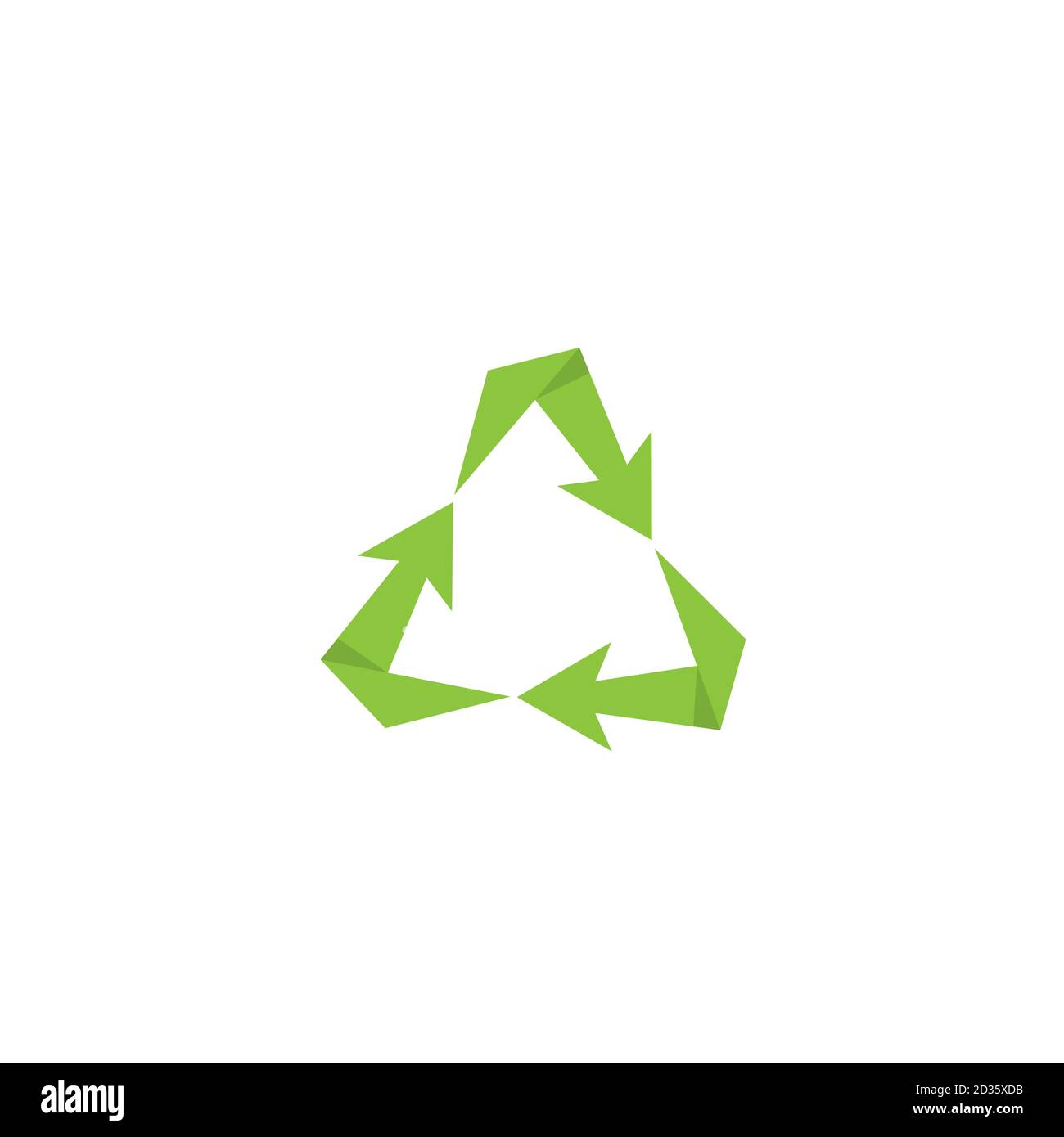 Recycle icon vector Stock Vector Image & Art - Alamy