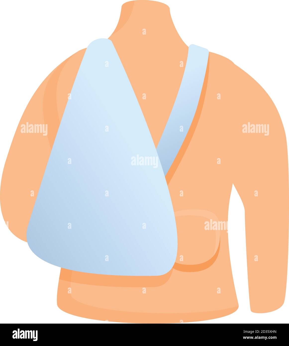 Arm injury child splint Cut Out Stock Images & Pictures - Alamy