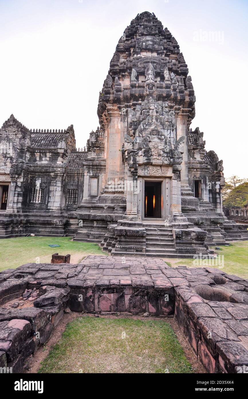 Beautiful photo of phimai thai ruins taken in thailand, Asia Stock ...