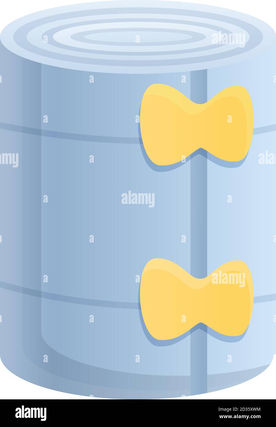 Elastic bandage roll icon. Cartoon of elastic bandage roll vector icon ...