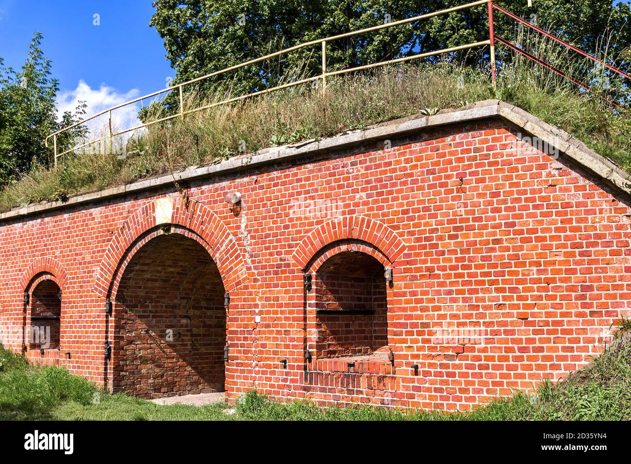 Poland, Torun: Fort IV or Fort Yorck built in 1878-1884 as a part of ...