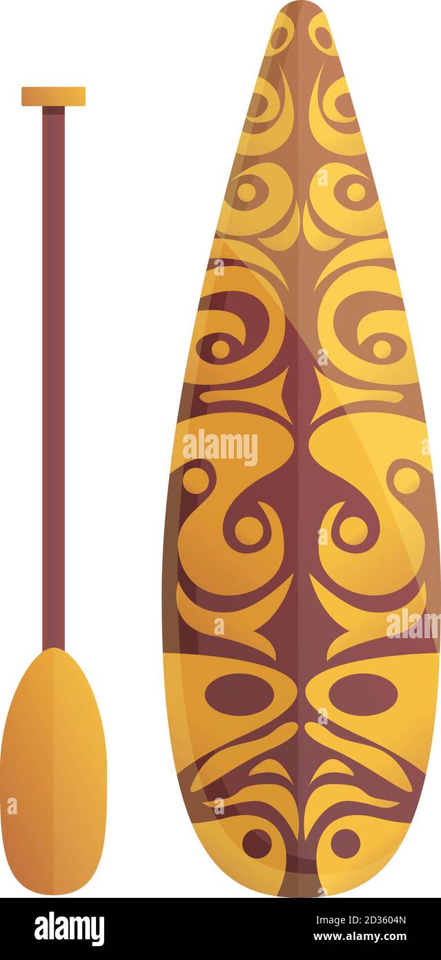 Fitness sup surfing icon. Cartoon of fitness sup surfing vector icon ...