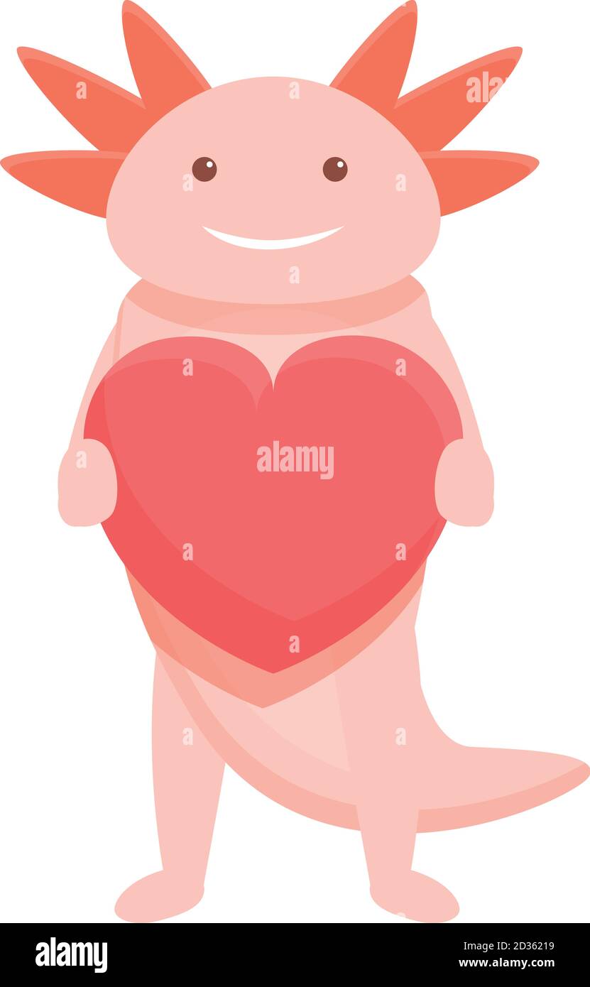 Axolotl icon Cut Out Stock Images & Pictures - Alamy