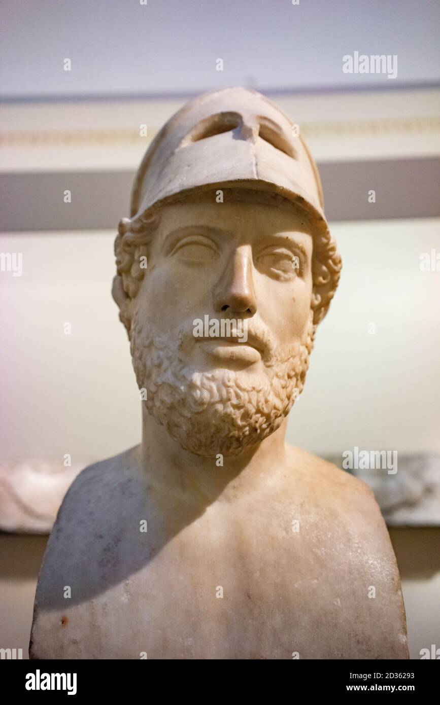 Pericles (495-429 BC). Greek statesman. Orator and general of Athens ...