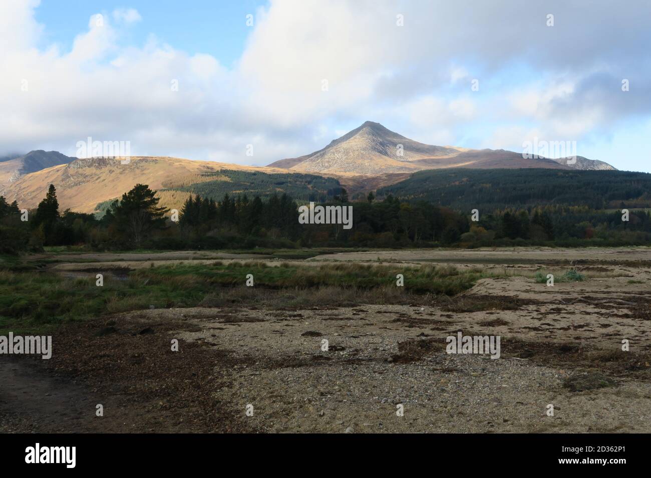 Isle of Arran , Ayrshire, Scotland, UK .An island off the west coast of ...