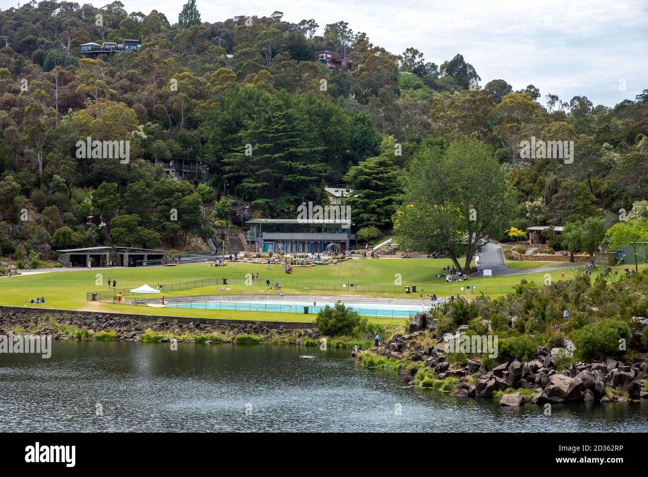 The cataract gorge reserve tasmania hi-res stock photography and images ...