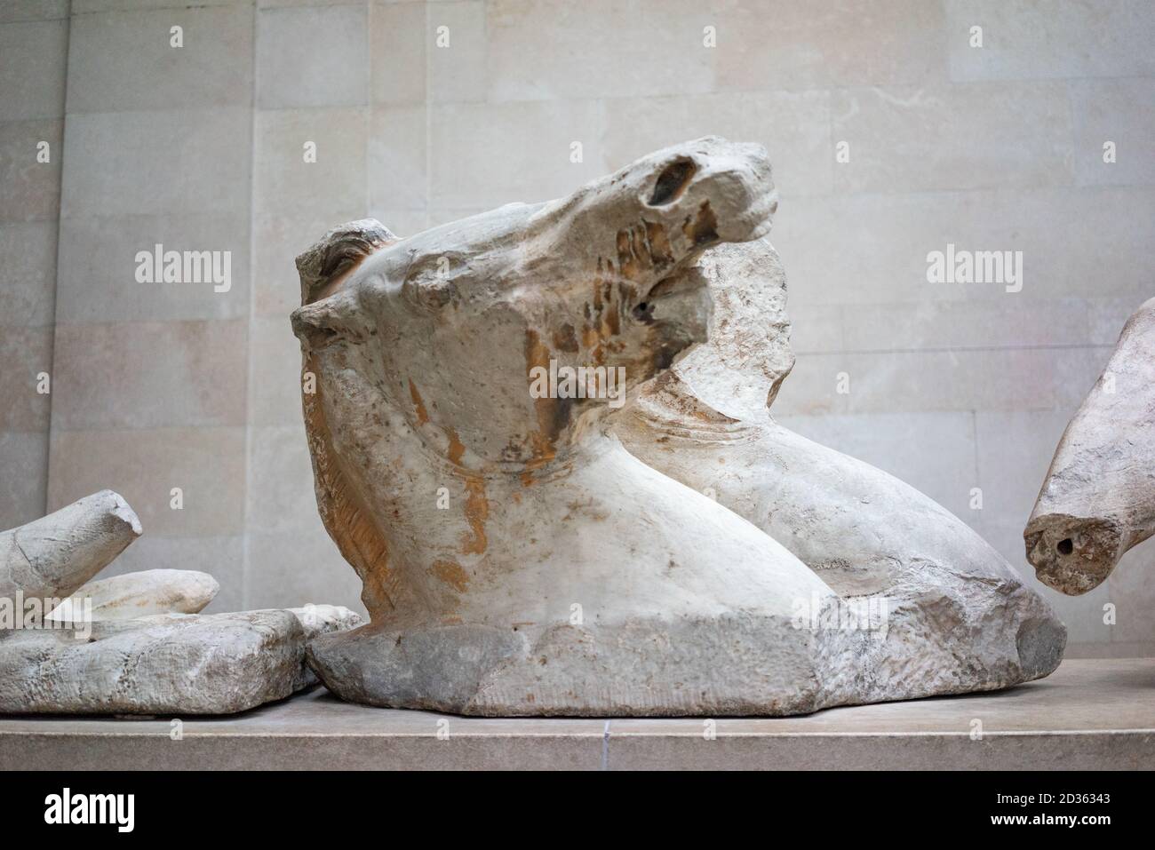 The East Pediment of Parthenon. United Kingdom, London, British Museum ...