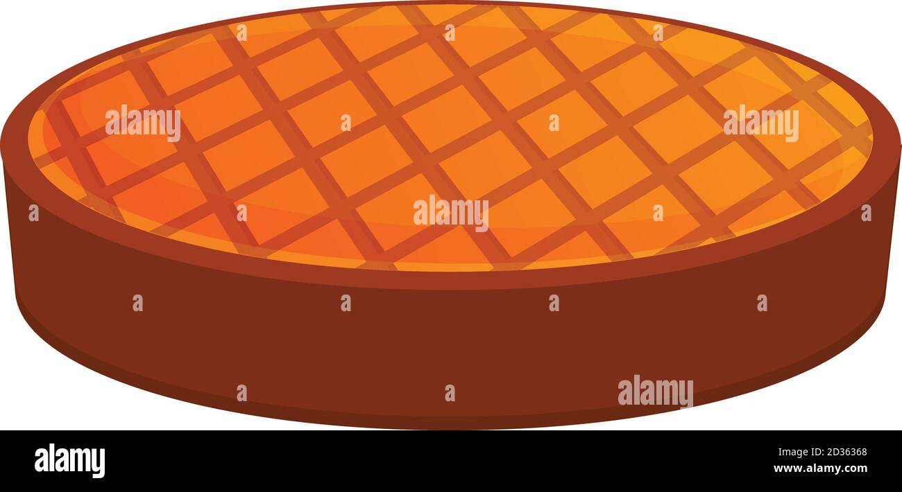 Autumn party pie icon. Cartoon of autumn party pie vector icon for web ...