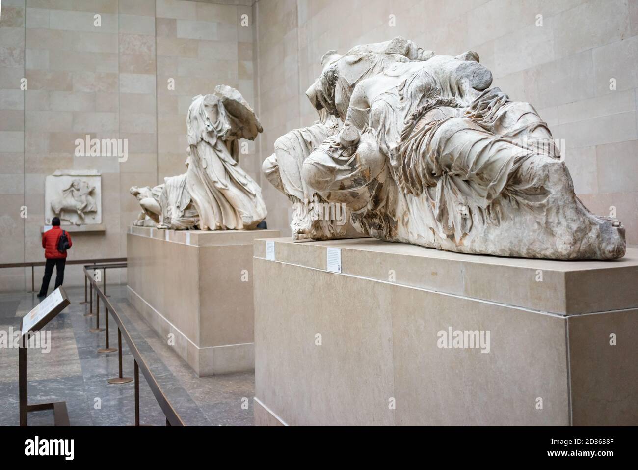 The East Pediment of Parthenon. United Kingdom, London, British Museum ...