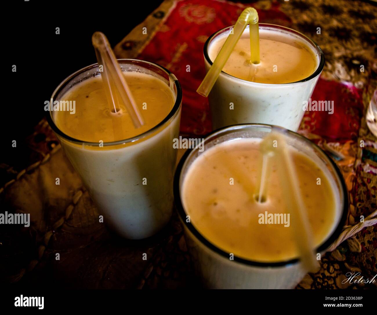 Badam lassi hi-res stock photography and images - Alamy
