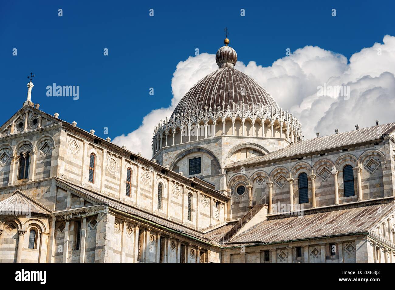Pisa Cathedral (Duomo di Santa Maria Assunta, 1118), in Pisan ...