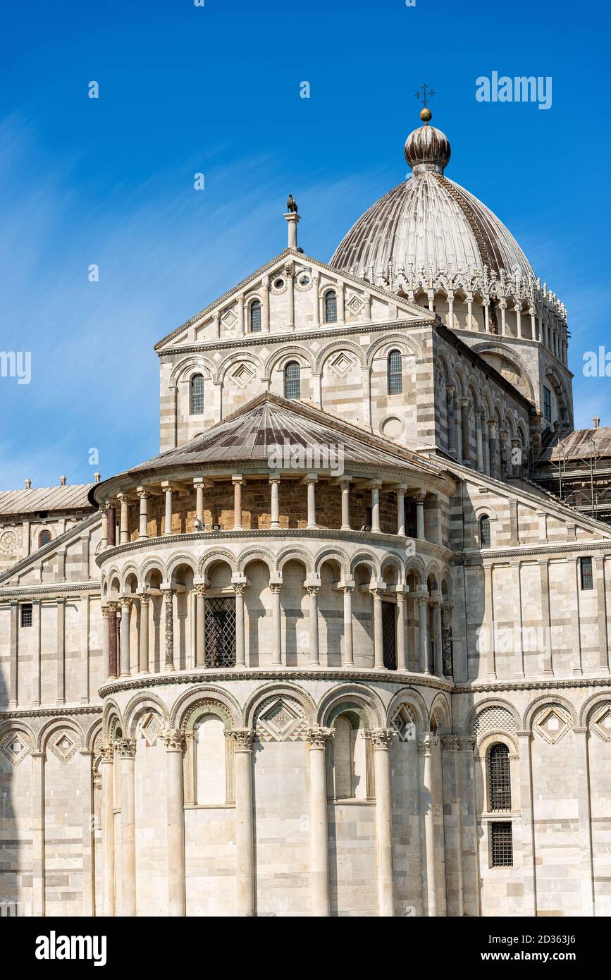 Pisa Cathedral (Duomo di Santa Maria Assunta, 1118), in Pisan ...