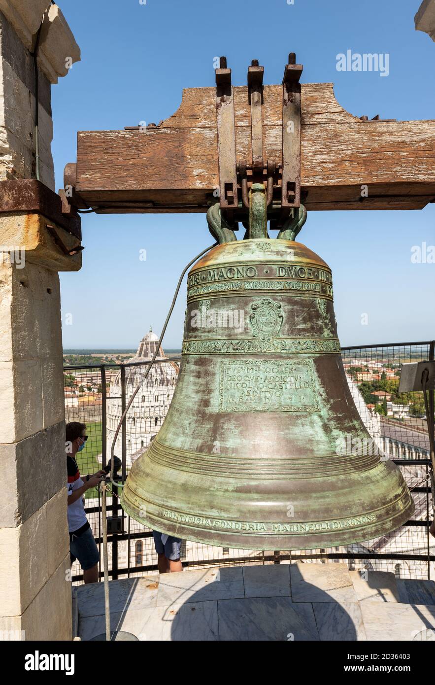 Pisa tower bells hi-res stock photography and images - Alamy