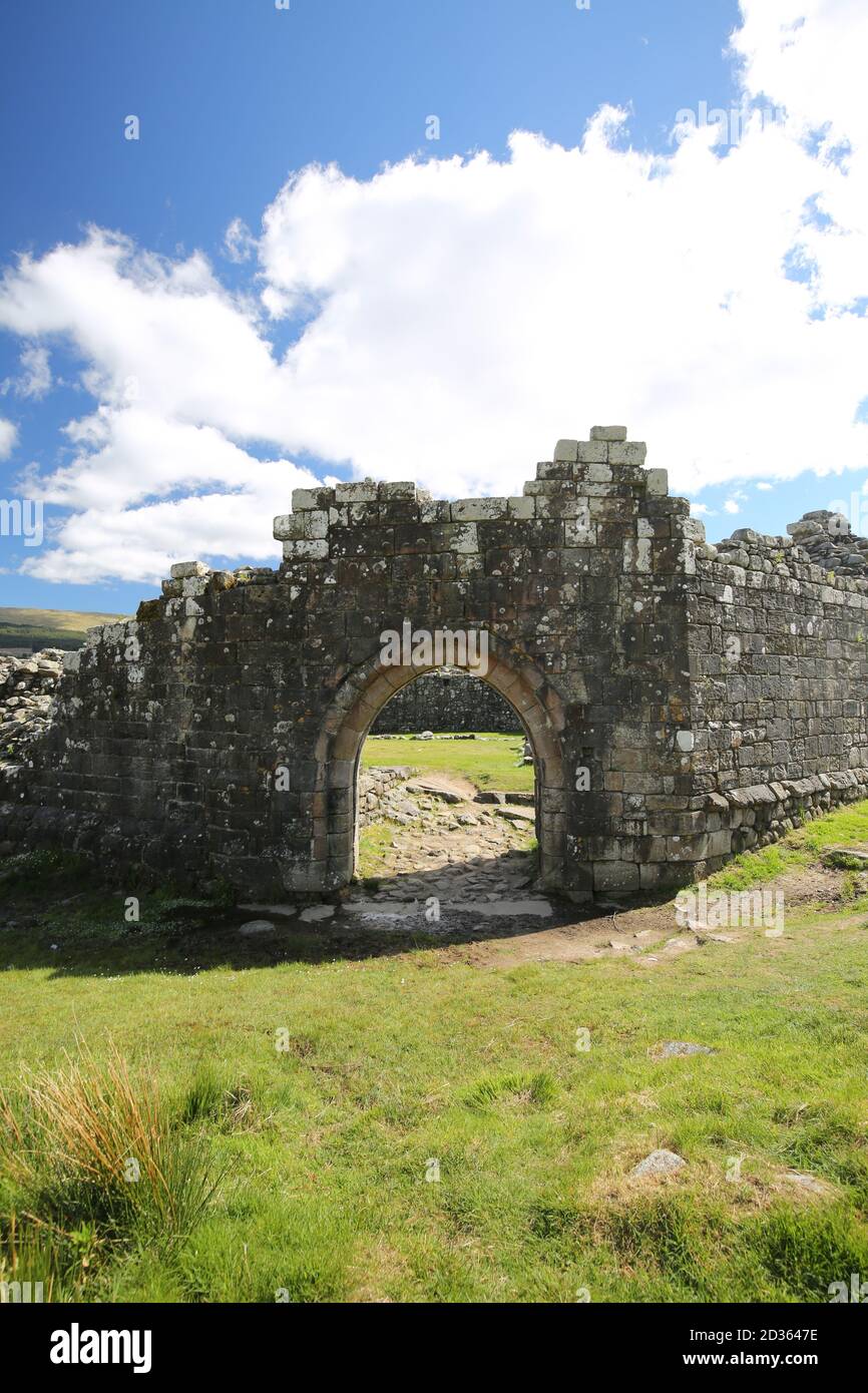 Loch Doon Castle, Loch Doon, Ayrshire, Dumfries & Galloway, Scotland UK ...