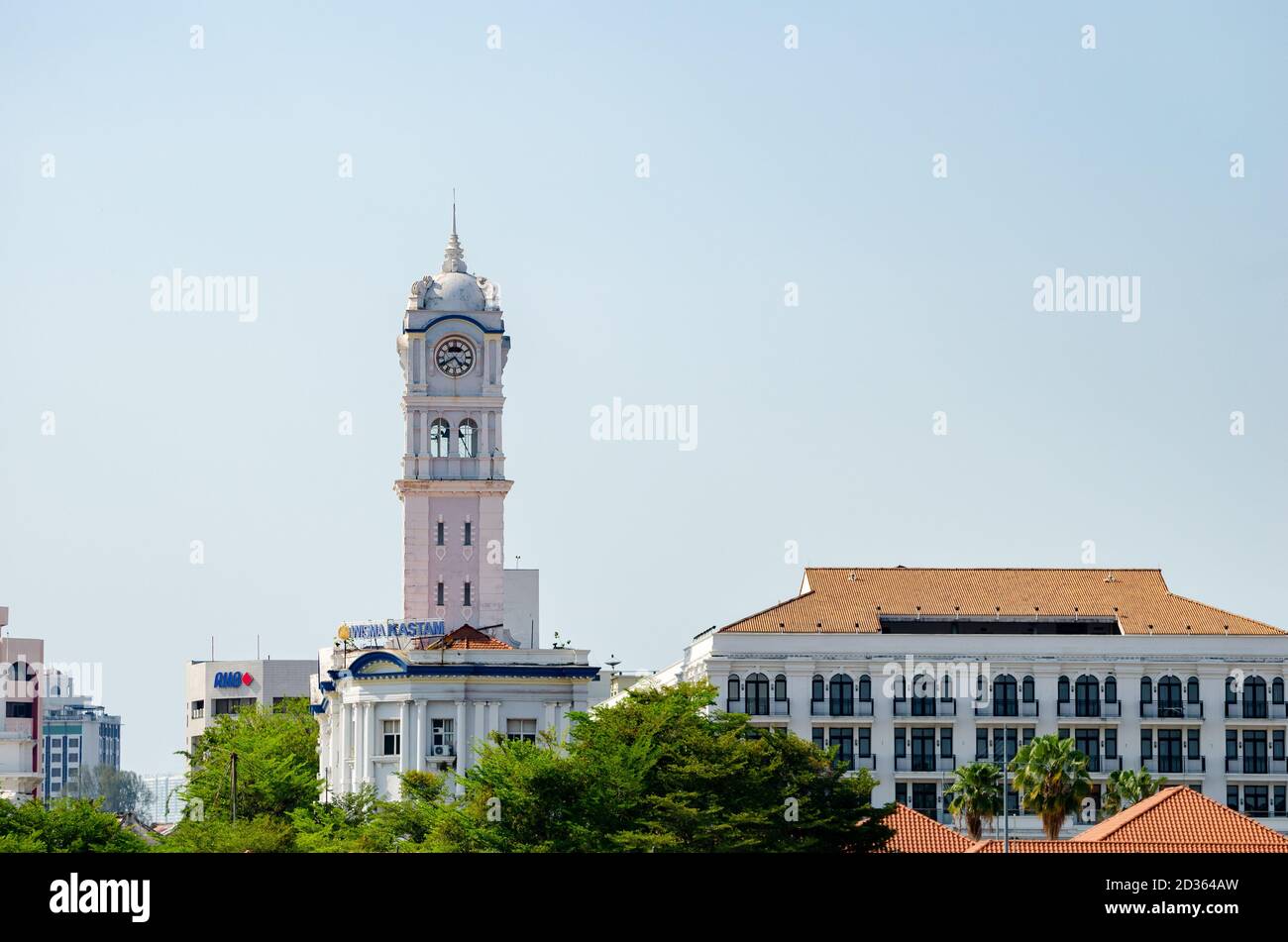 Georgetown, Penang/Malaysia - Feb 27 2020: Wisma Kastam (Malayan ...