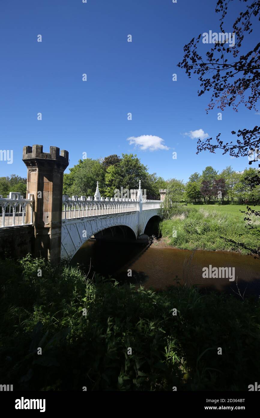 Tournament Bridge, Eglington Country Park Irvine, Scotland May 2019 The ...