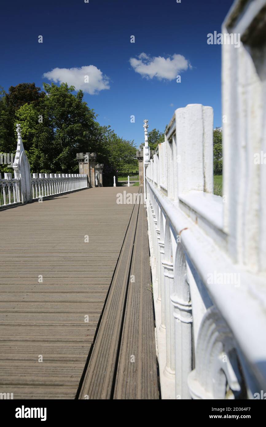 Tournament Bridge, Eglington Country Park Irvine, Scotland May 2019 The ...
