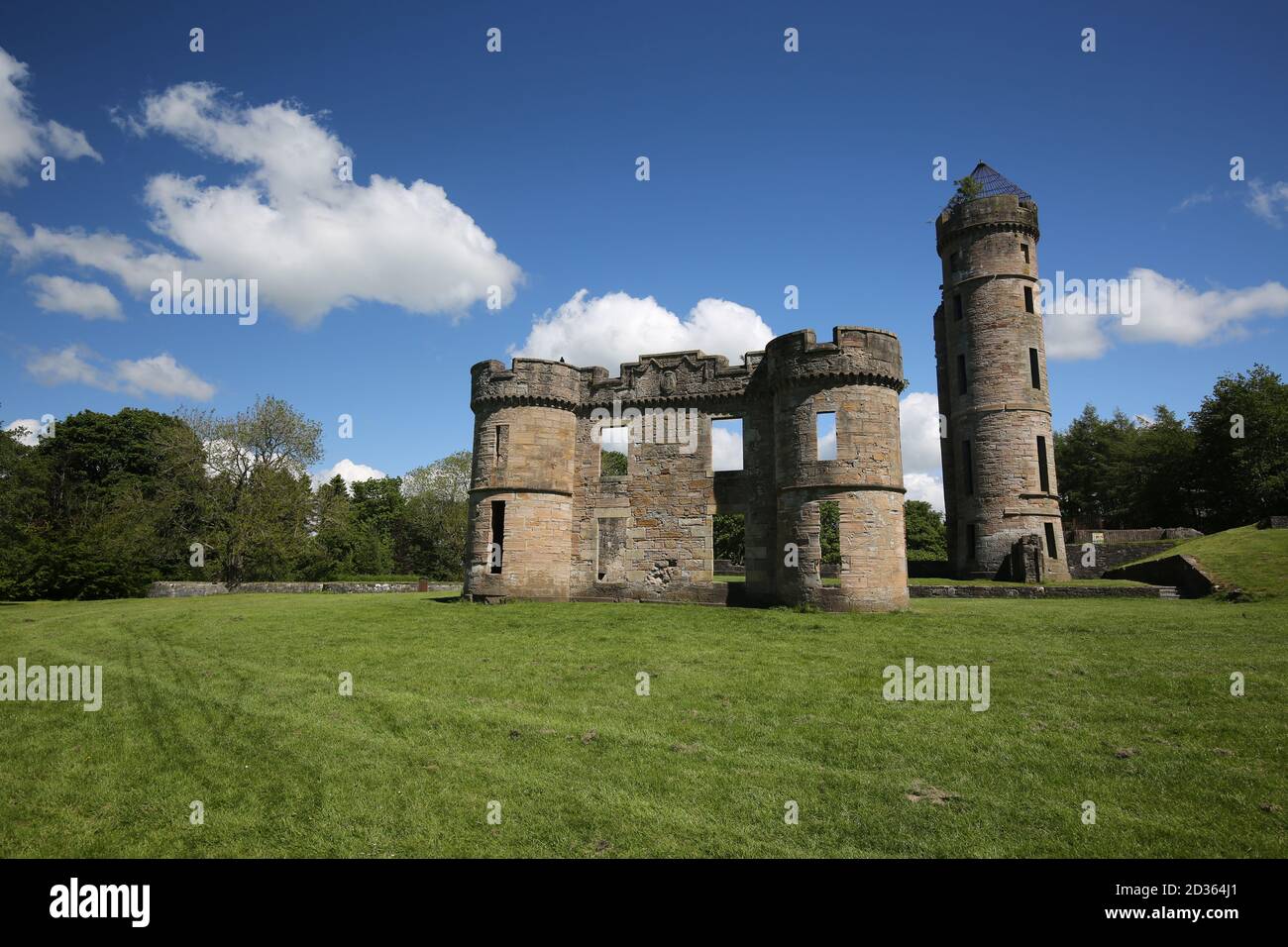 Remains of folly castle hi-res stock photography and images - Alamy