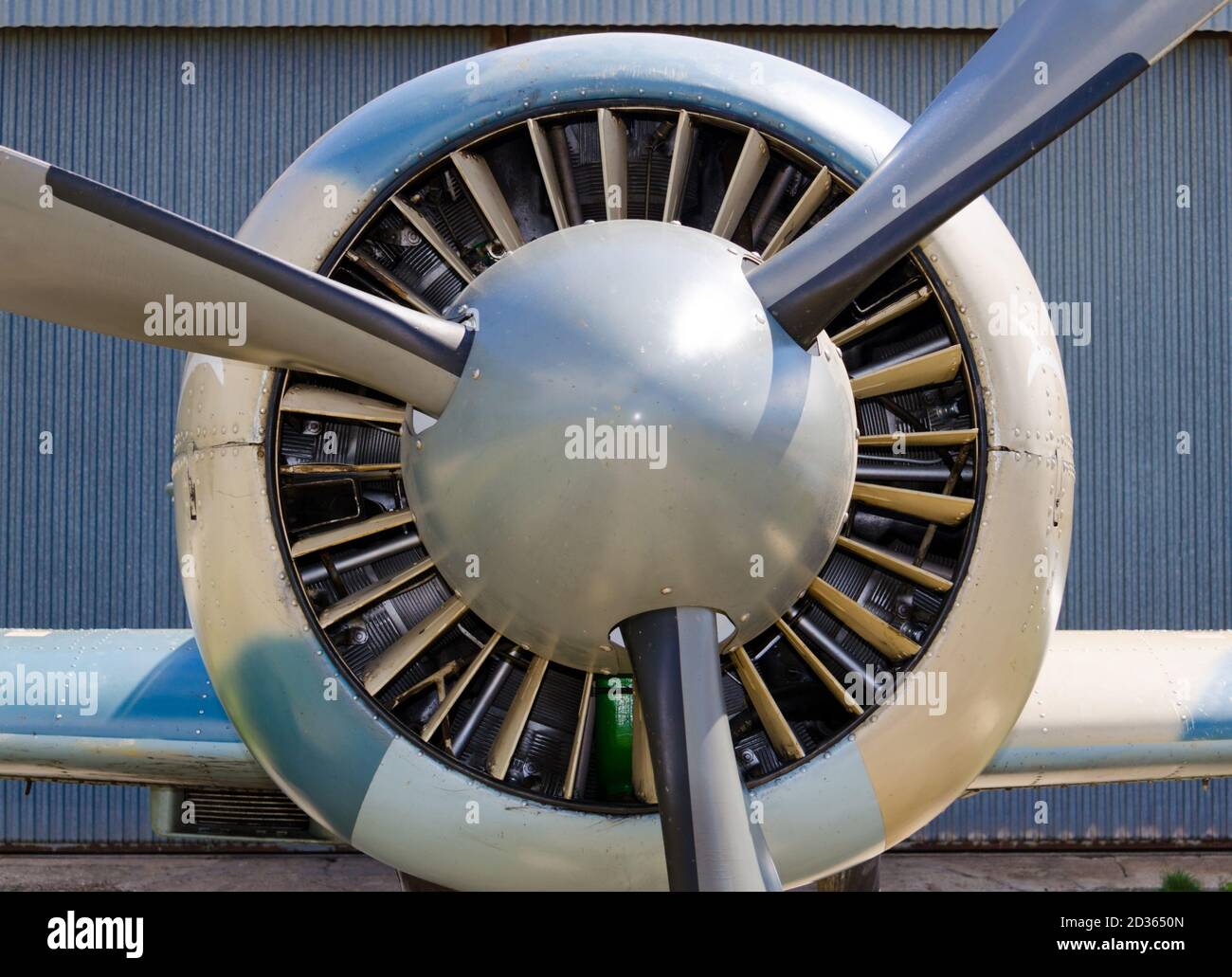 Closeup of a helicopter engine Stock Photo - Alamy
