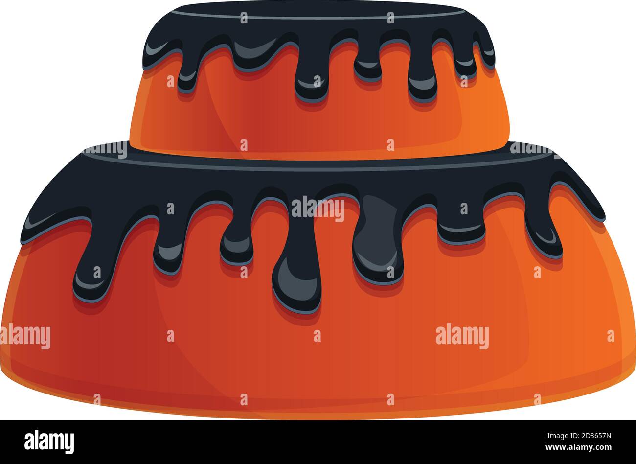 Celebrate cake icon. Cartoon of celebrate cake vector icon for web ...