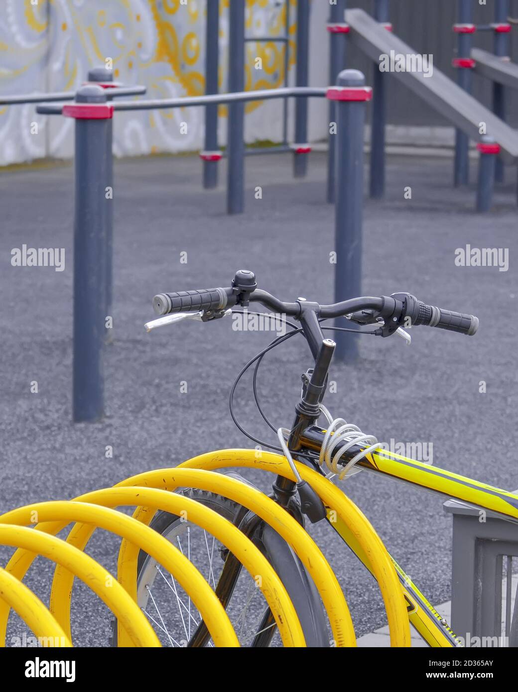 Modern bicycle parking hi-res stock photography and images - Alamy
