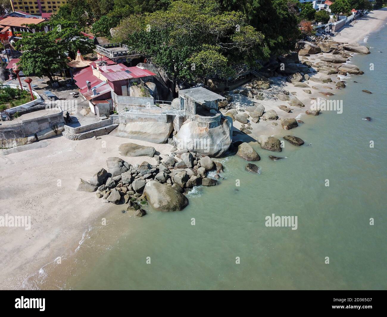 Georgetown, Penang/Malaysia - Feb 28 2020: Tanjong Tokong World War II ...