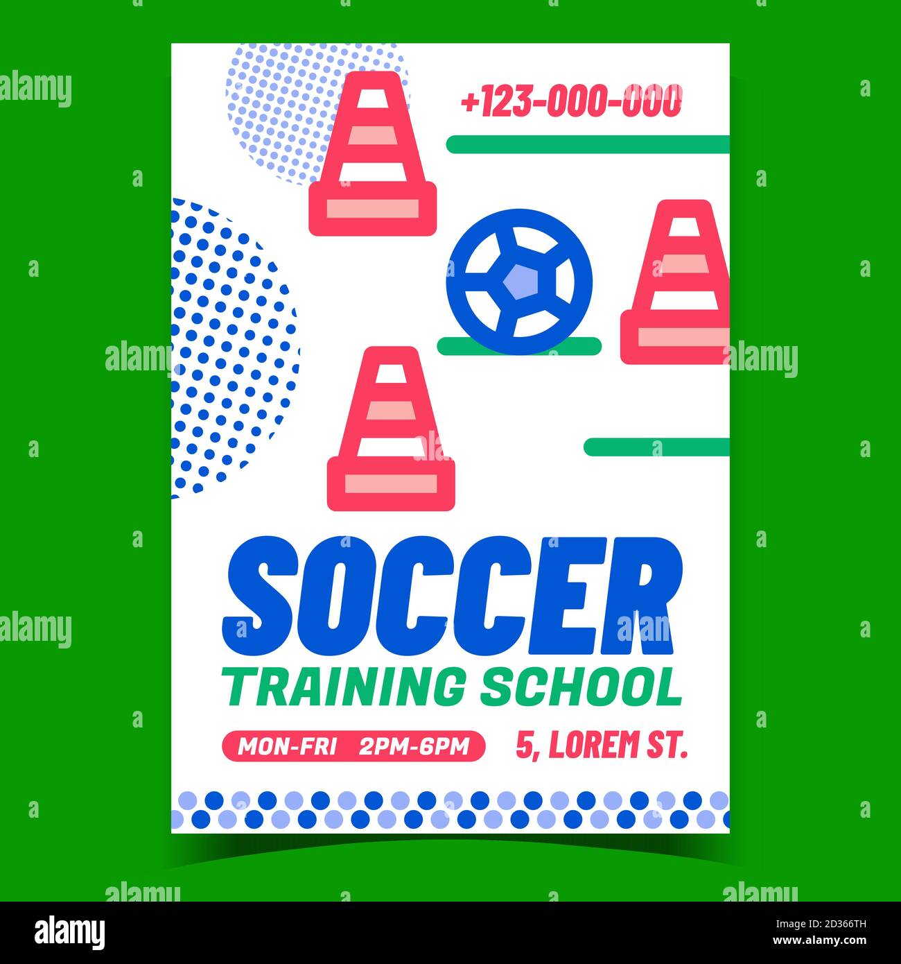 Training cones Stock Vector Images - Alamy