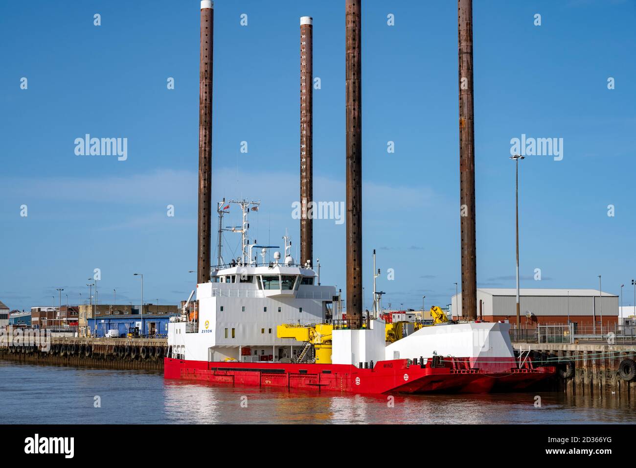 Offshore wind turbine ship hi-res stock photography and images - Alamy