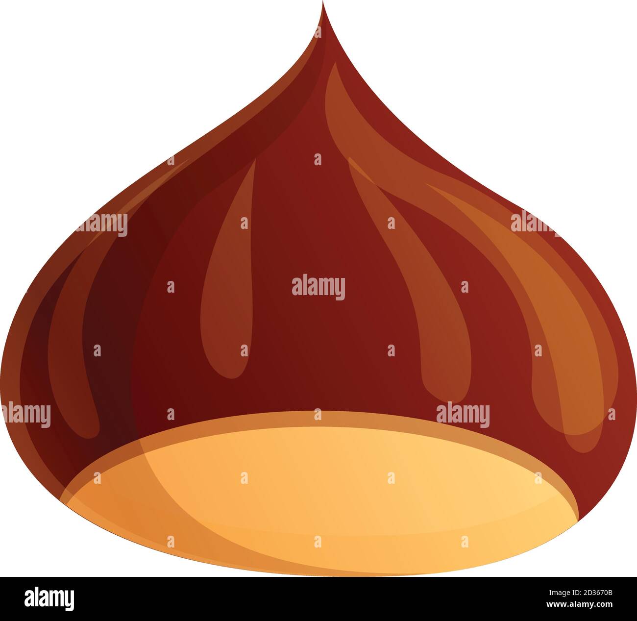 Autumn party chestnut icon. Cartoon of autumn party chestnut vector ...