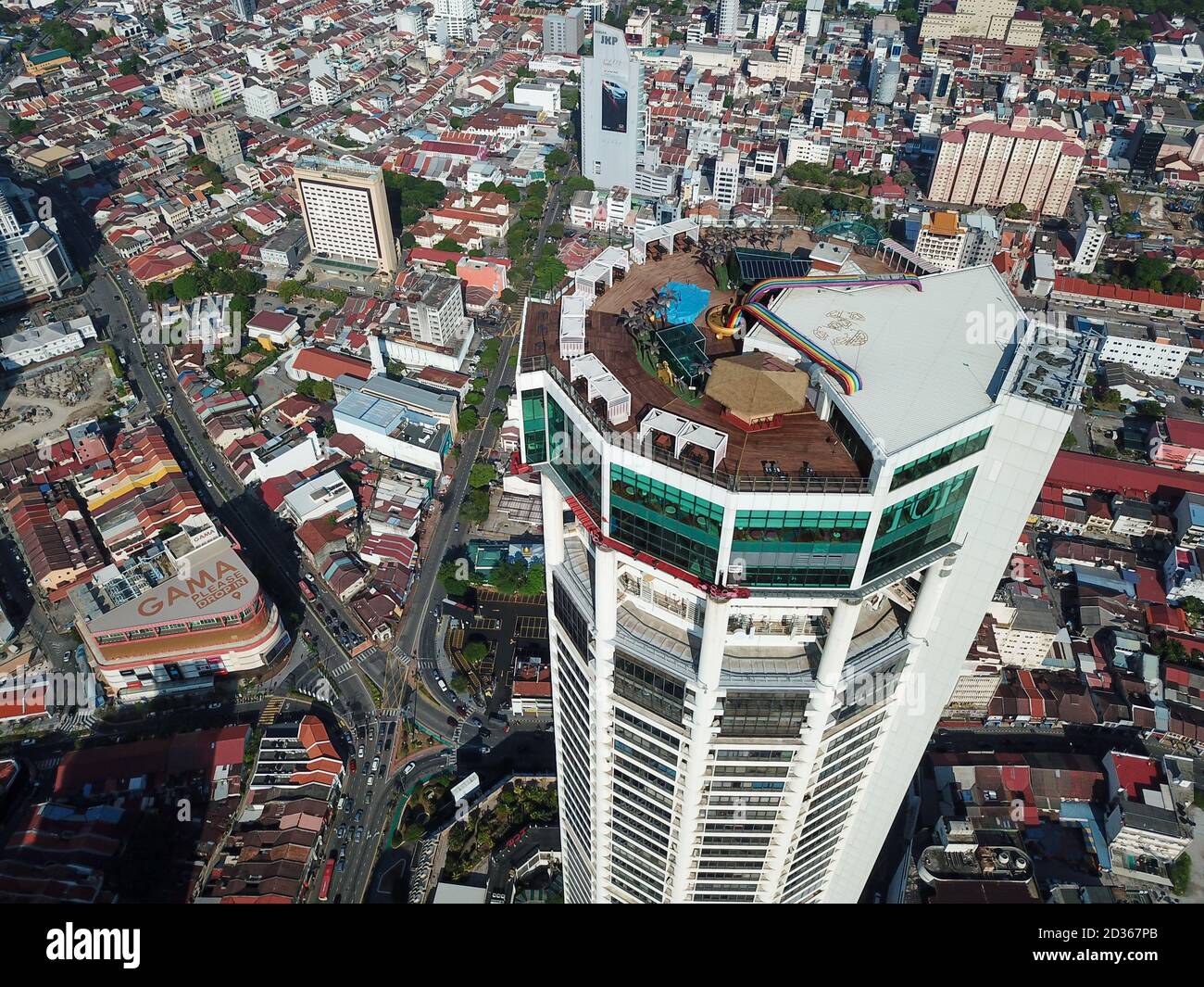 Penang komtar skyline hi-res stock photography and images - Alamy