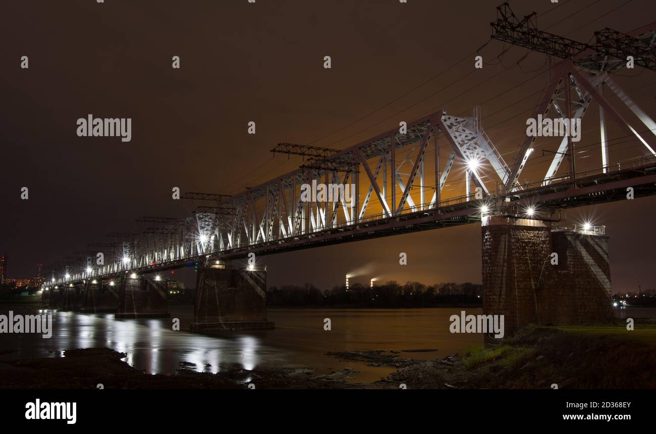 Novosibirsk siberia russia view ob hi-res stock photography and images ...