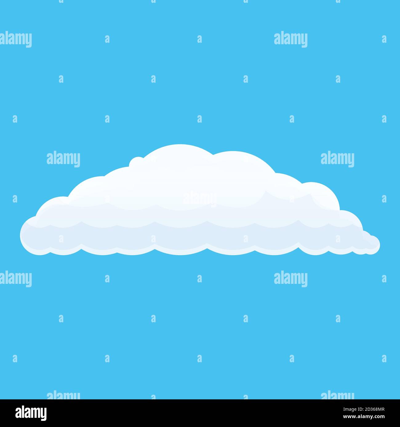 Shape cloud icon. Cartoon of shape cloud vector icon for web design ...
