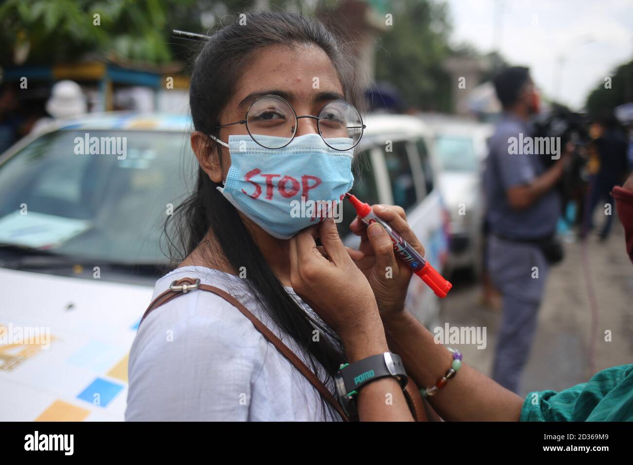Dhaka, Dhaka, Bangladesh. 6th Oct, 2020. Bangladeshi students took to ...