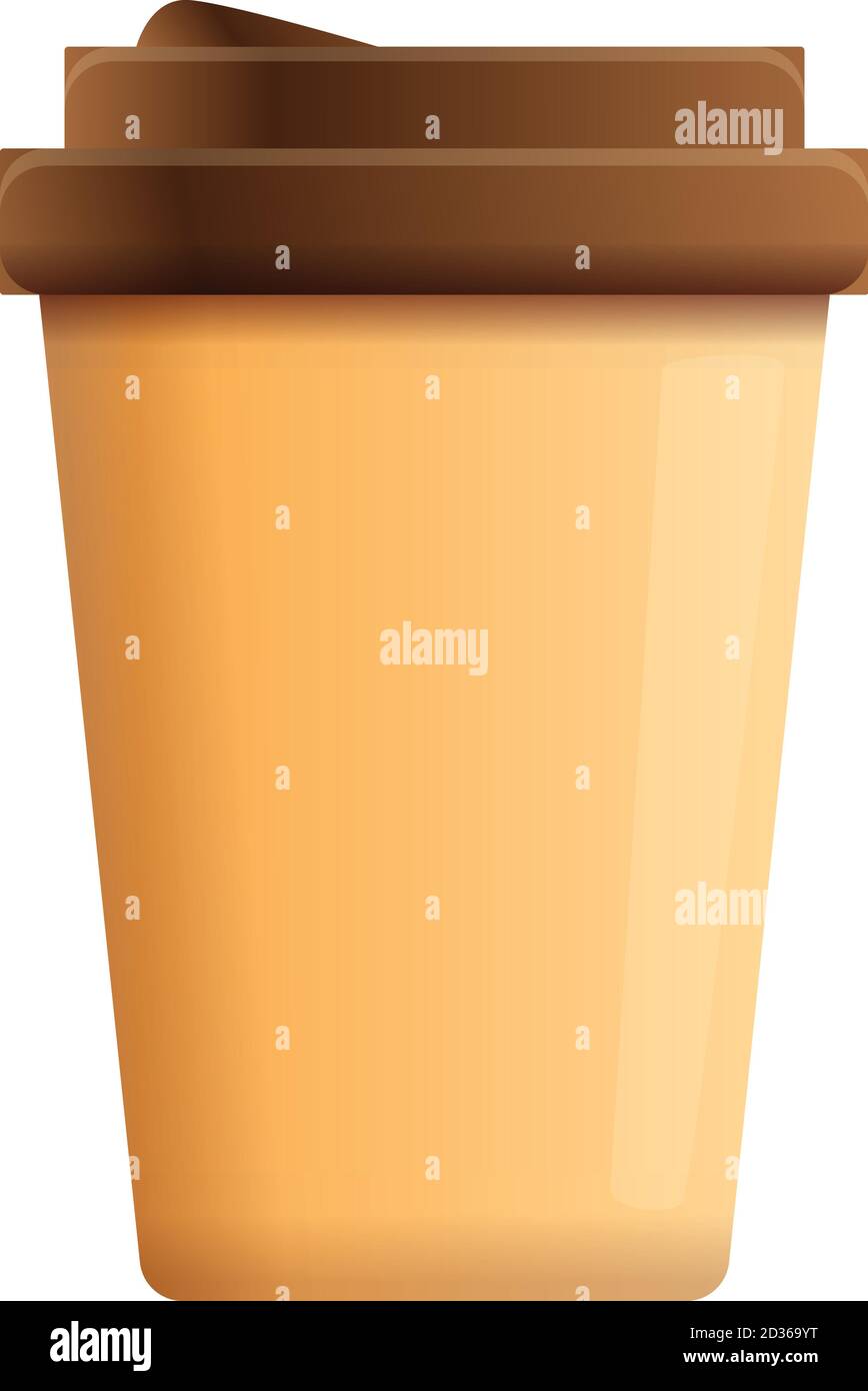 Student coffee cup icon. Cartoon of student coffee cup vector icon for ...