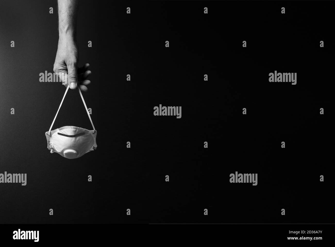 Mask mandatory Black and White Stock Photos & Images - Alamy