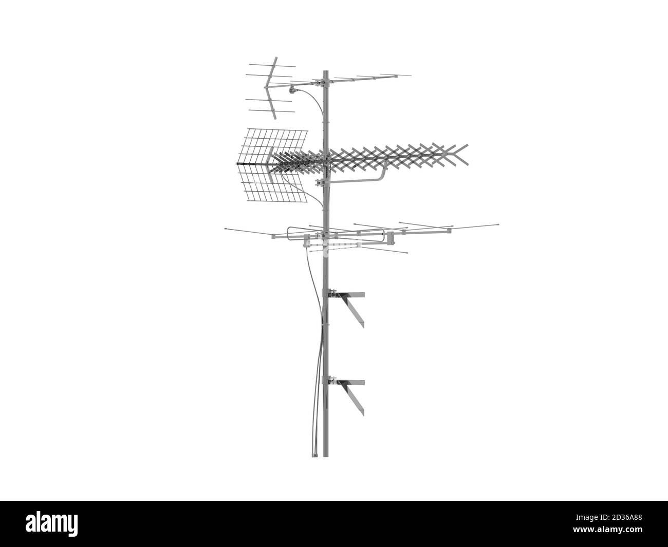 Analog antenna for radio reception Stock Photo - Alamy
