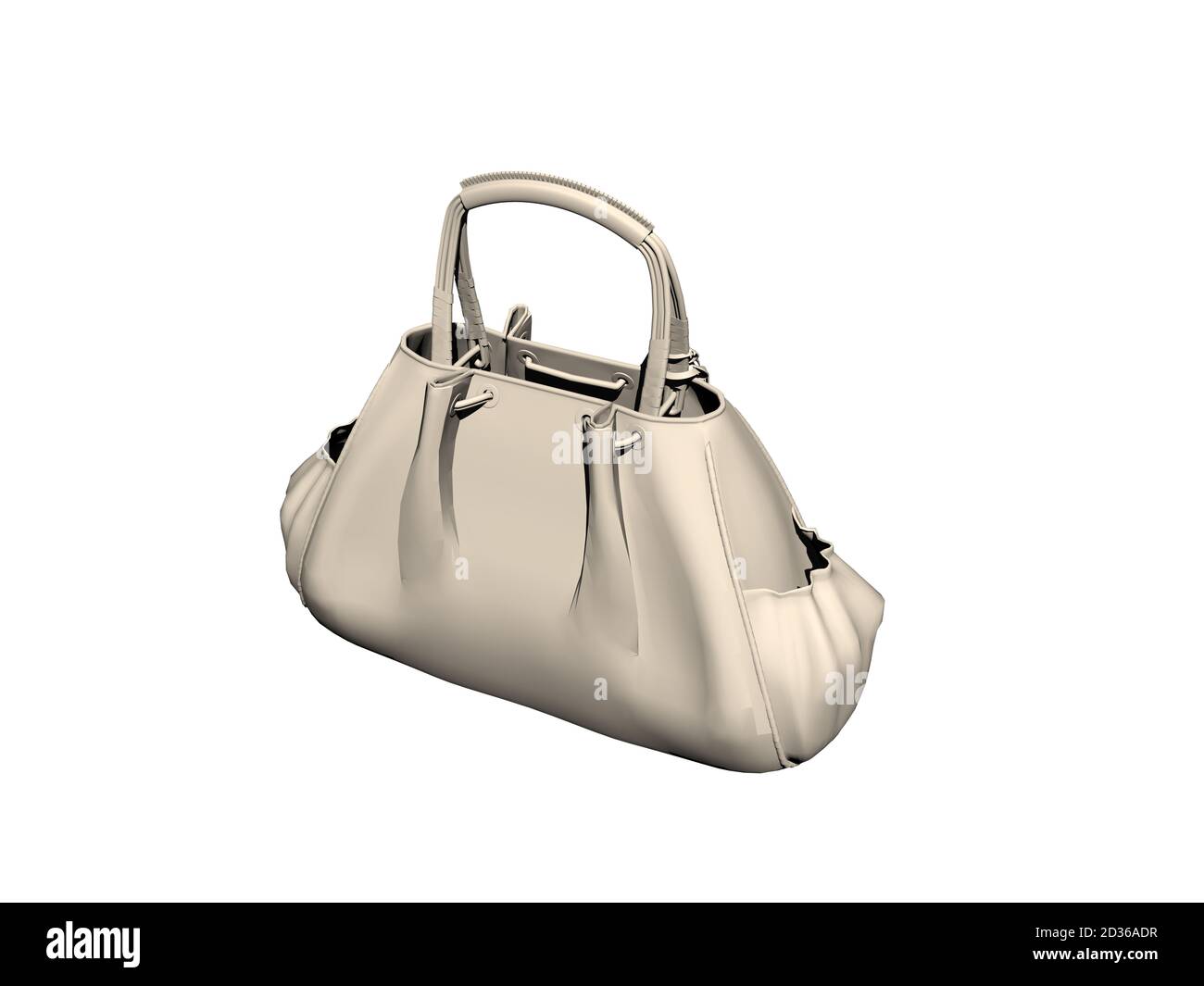 leather ladies handbag with handles Stock Photo - Alamy