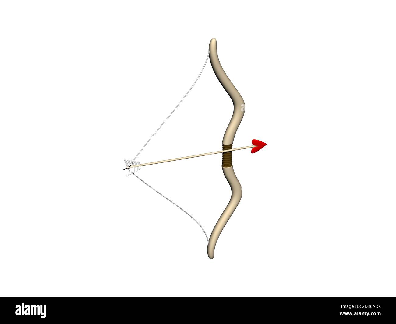 Bow and arrow as a hunting weapon Stock Photo - Alamy