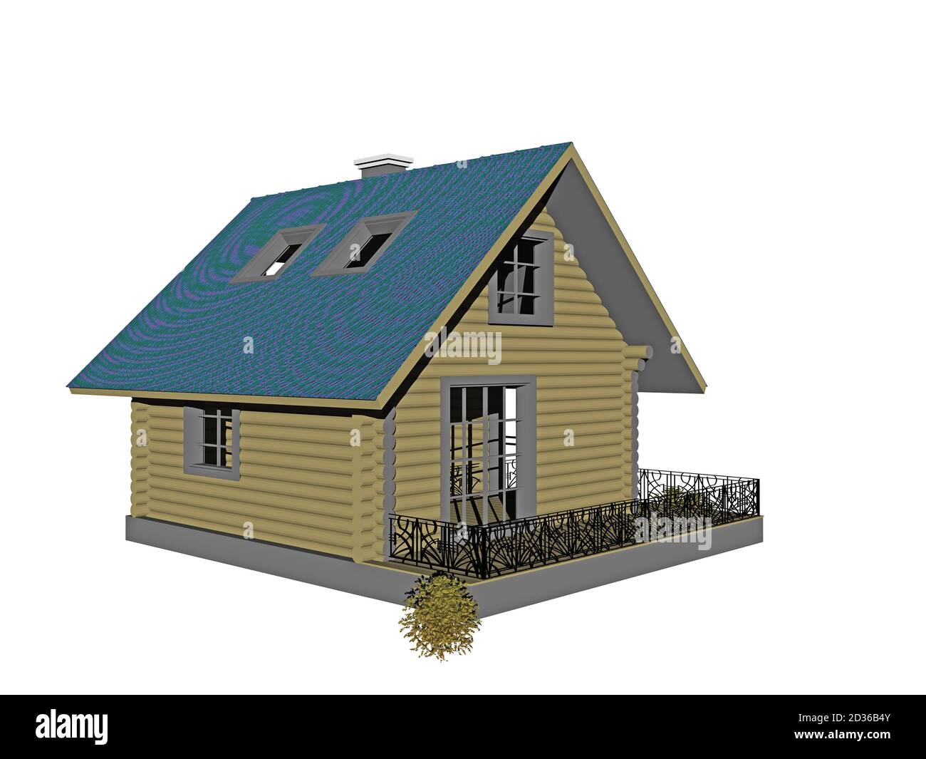 Detached single family Cut Out Stock Images & Pictures - Alamy