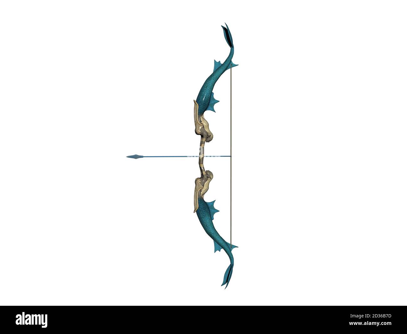 simple bow and arrow as an antique hunting weapon Stock Photo - Alamy