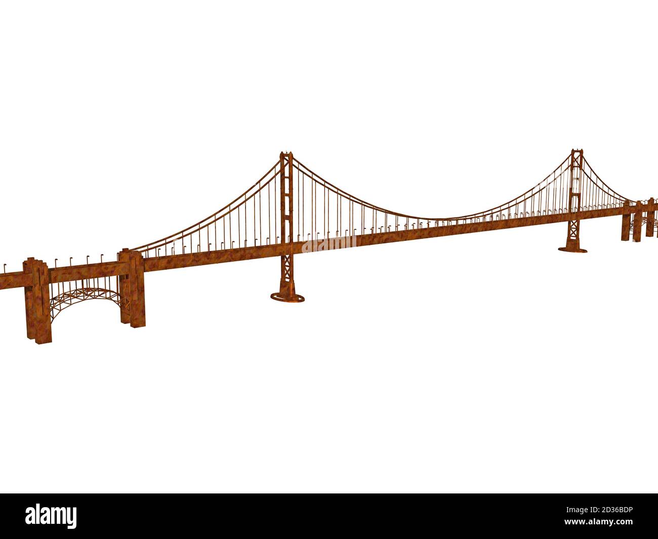 Wooden rope bridge Cut Out Stock Images & Pictures - Alamy