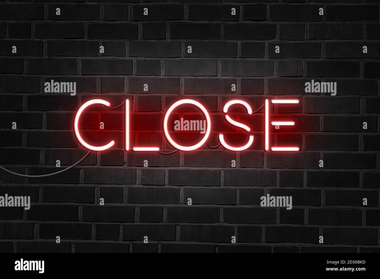 Sign with glowing neon board hi-res stock photography and images - Alamy