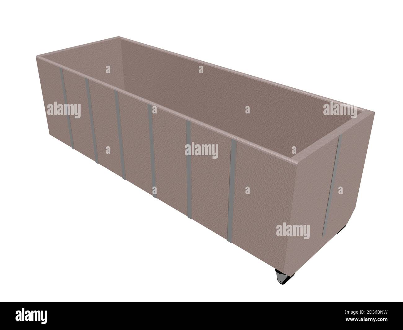 steel metal container for waste Stock Photo - Alamy